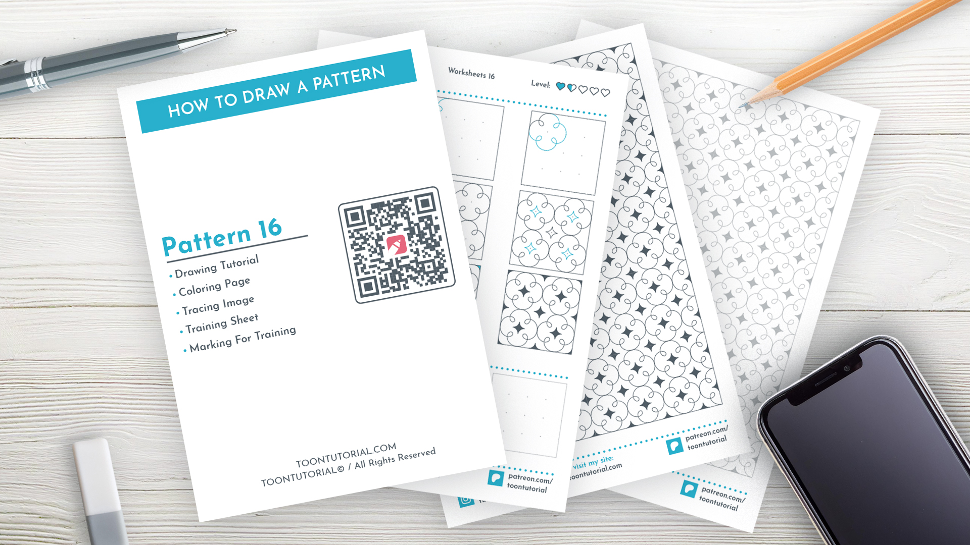 Pattern Tutorial | 16 - ToonTutorial