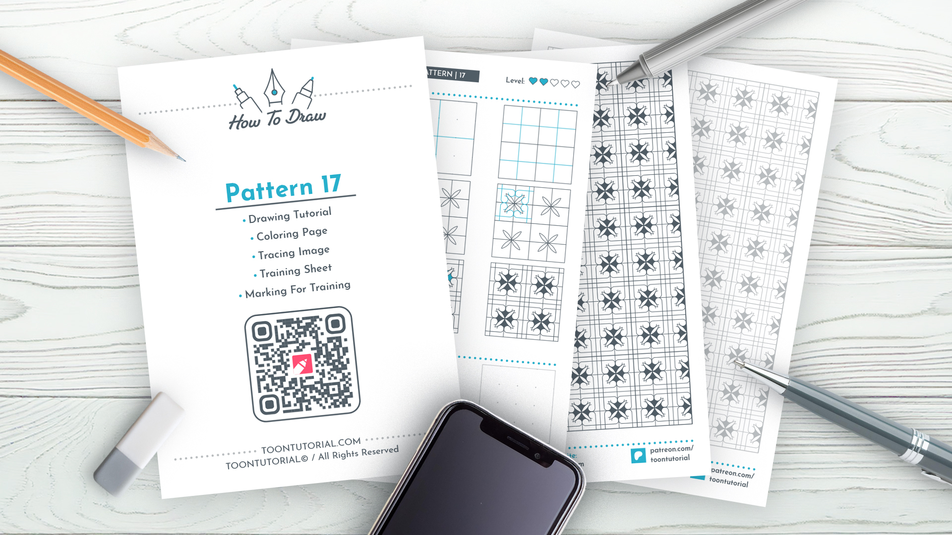 Pattern Tutorial | 17 - ToonTutorial