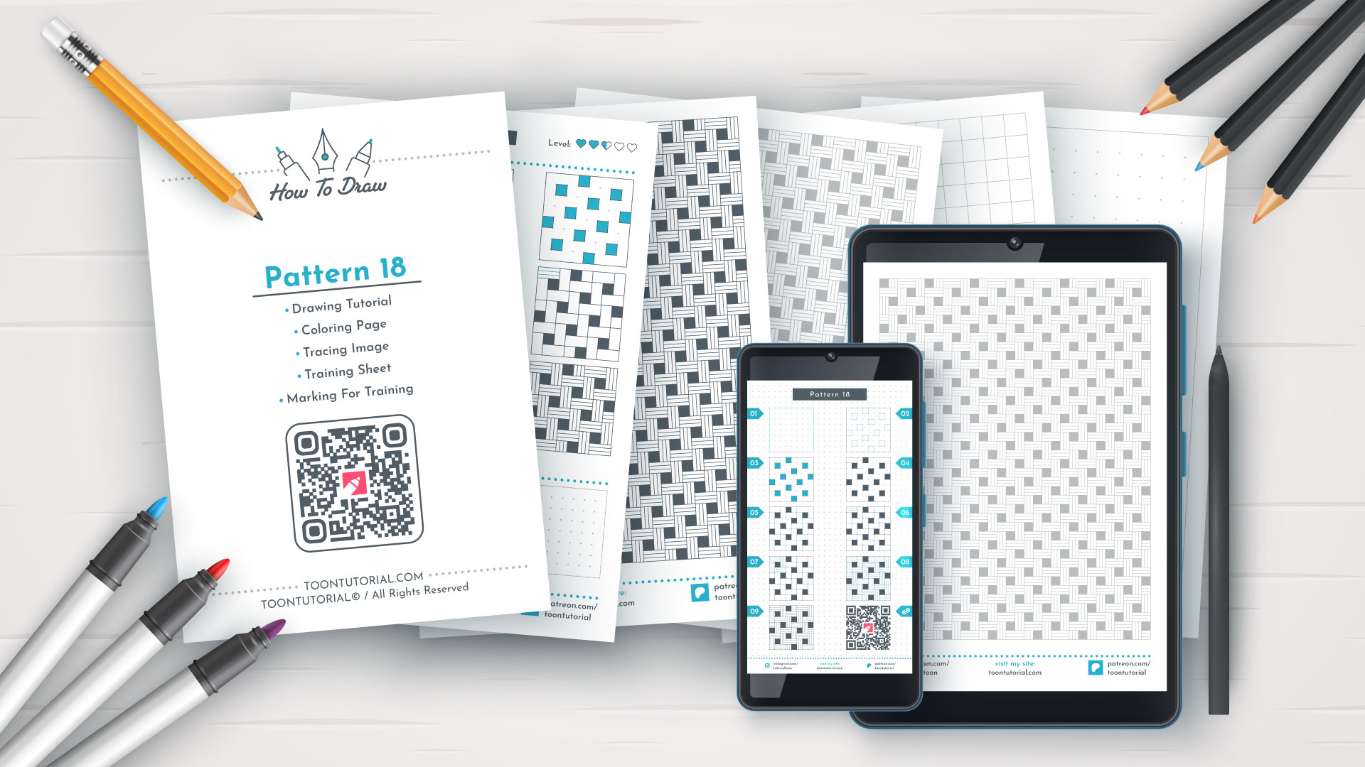 Pattern Tutorial | 18 - ToonTutorial