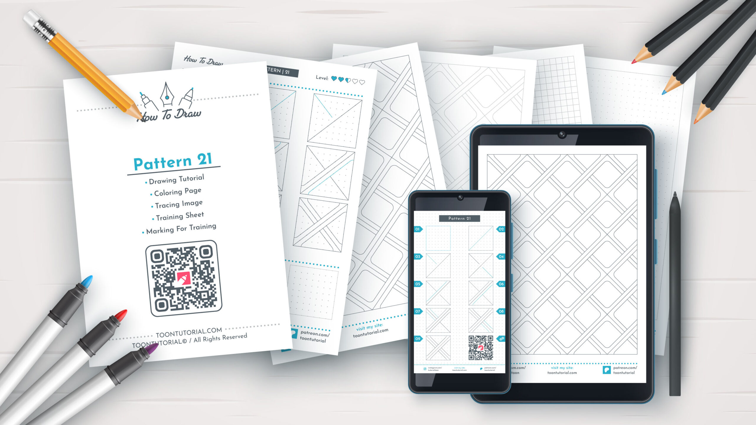 Pattern Tutorial | 21 - ToonTutorial