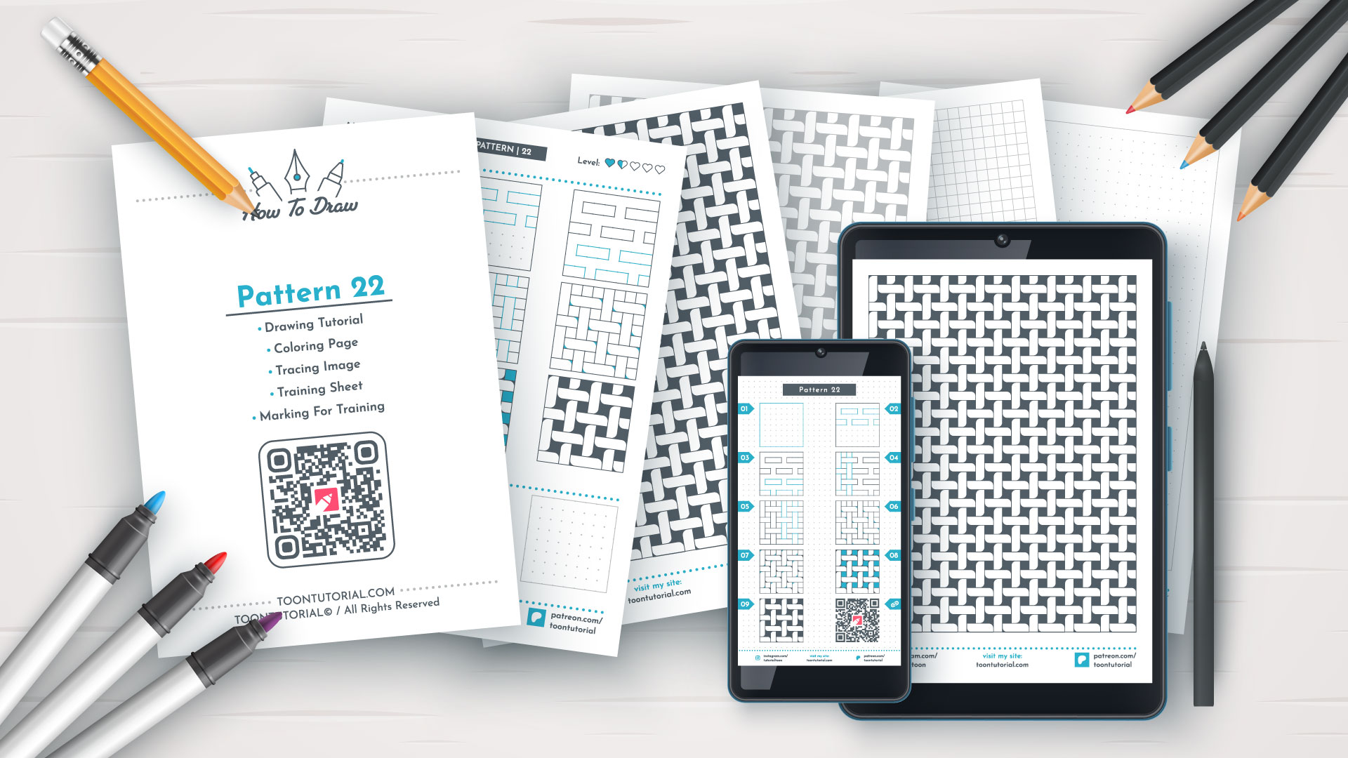 Pattern Tutorial | 22 - ToonTutorial