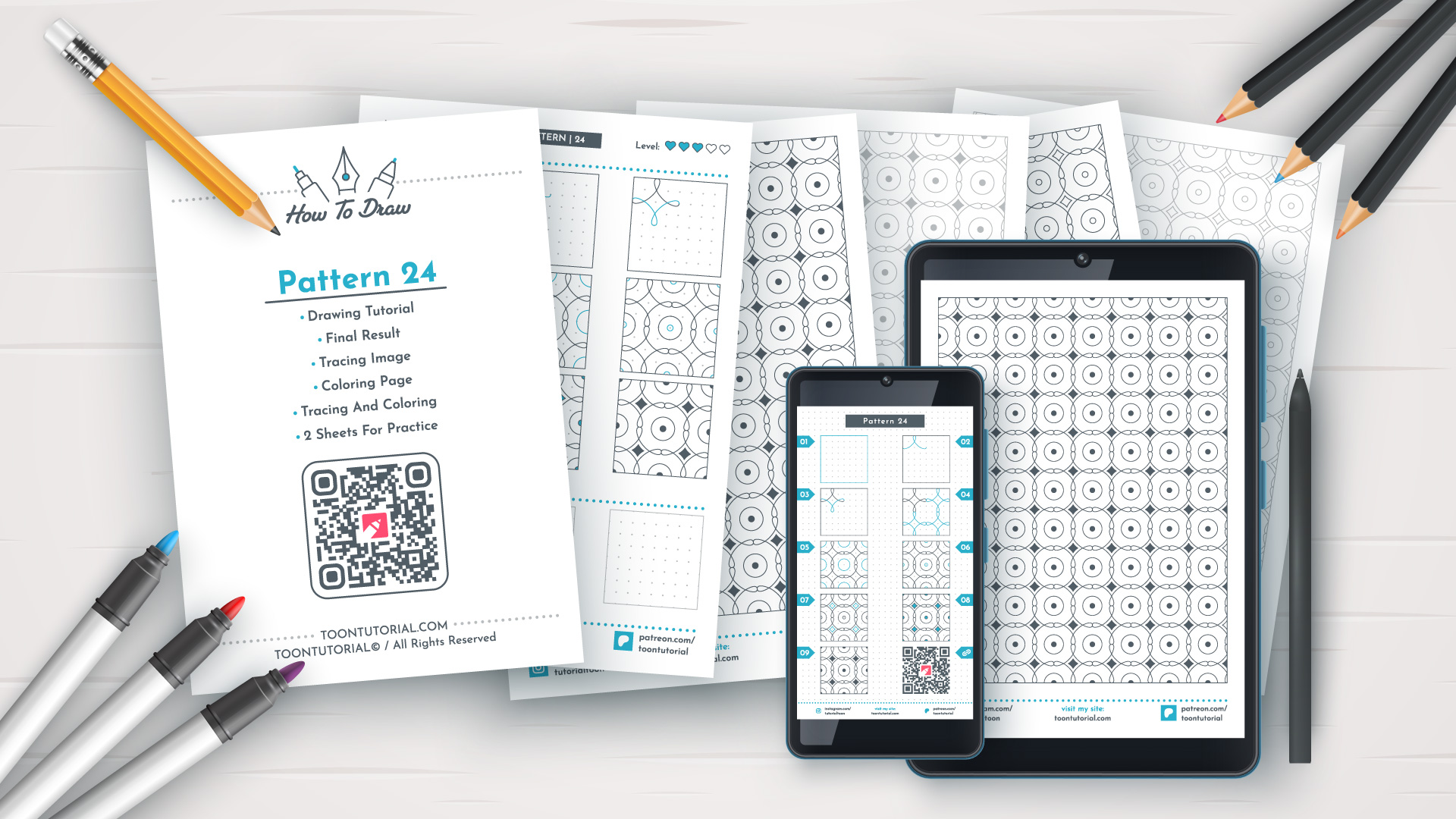 Pattern Tutorial | 24 - ToonTutorial