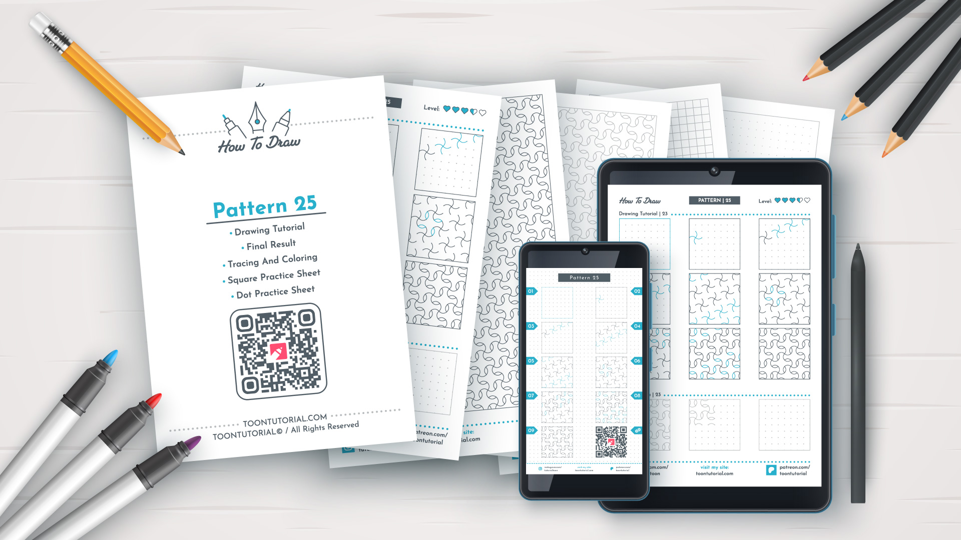 Pattern Tutorial | 25 - ToonTutorial