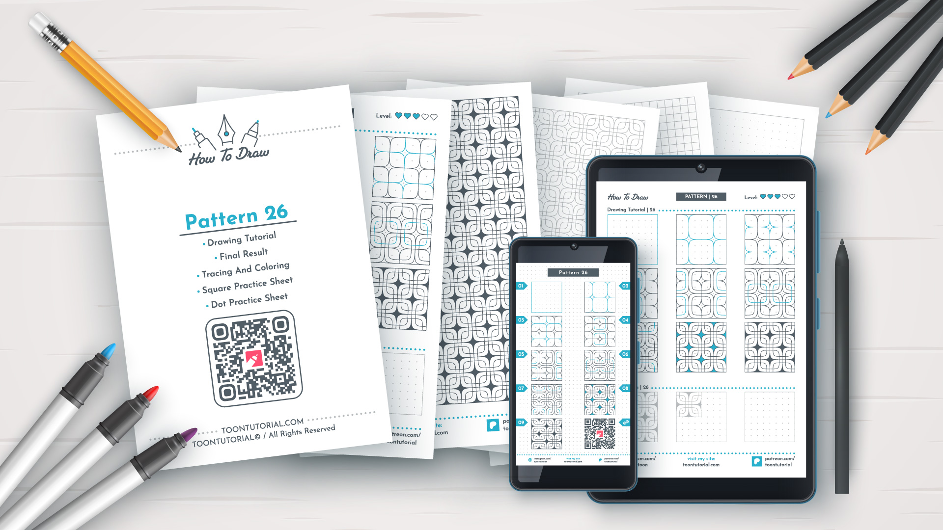 Pattern Tutorial | 26 - ToonTutorial
