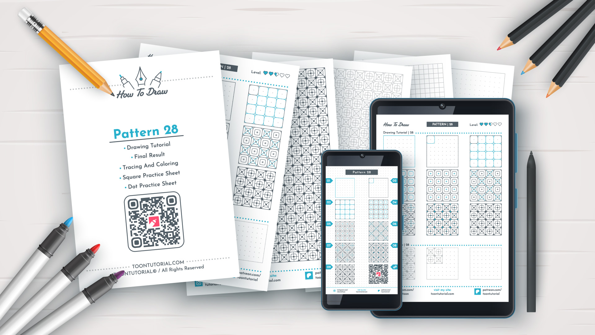 Pattern Tutorial | 28 - ToonTutorial