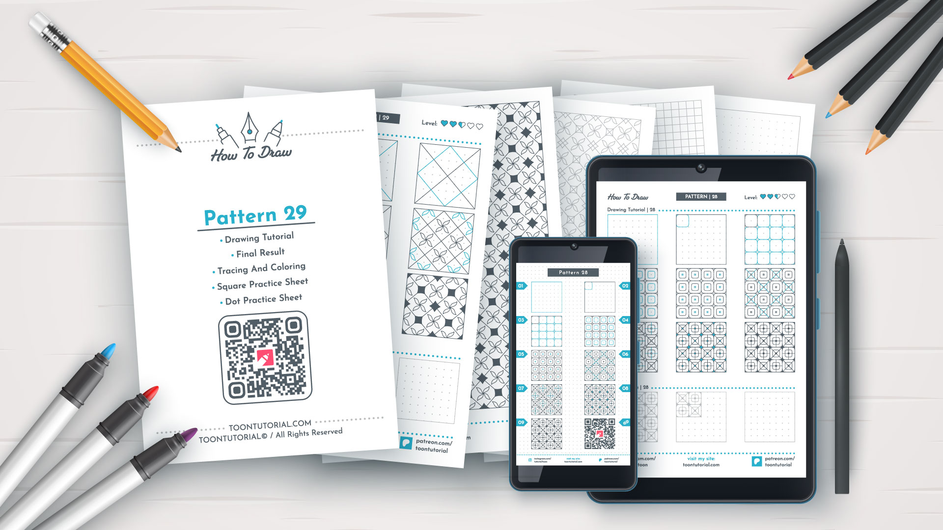 Pattern Tutorial | 29 - ToonTutorial